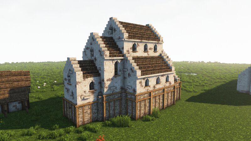 Anglo-Saxon Minster Church [650 - 1100 A.D.] Minecraft Map