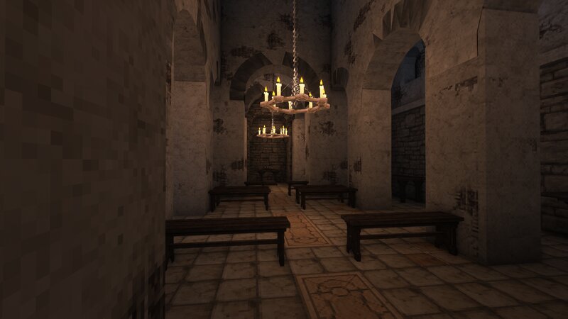 Anglo-Saxon Minster Church [650 - 1100 A.D.] Minecraft Map