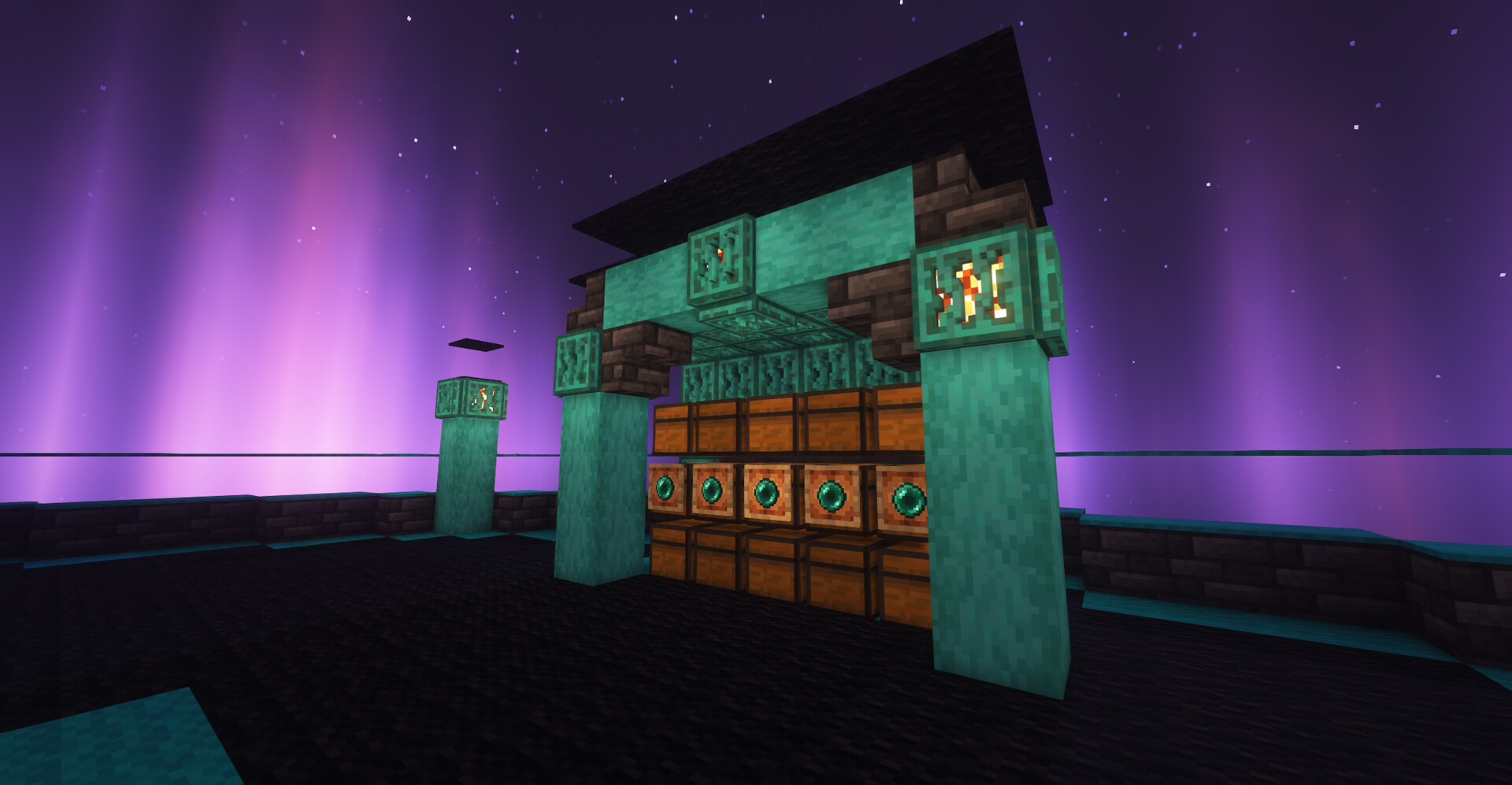 Enderman Farm (XP + loot) Minecraft Map