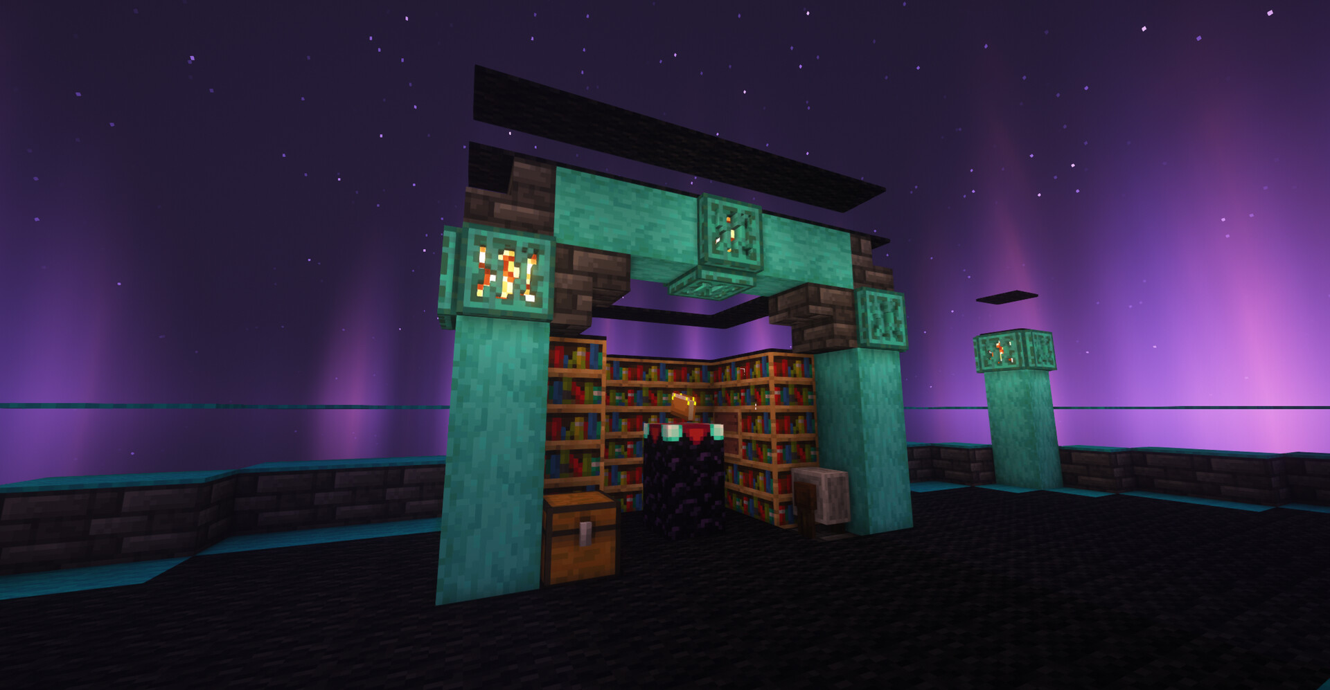 Enderman Farm (XP + loot) Minecraft Map