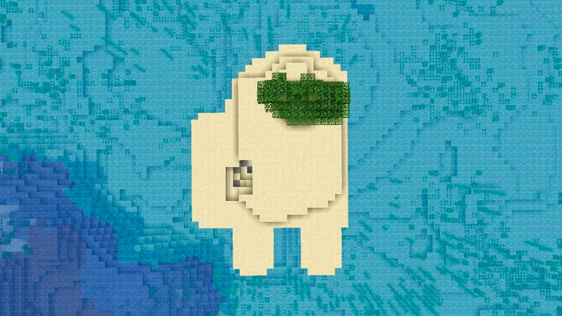 SUS Island (1.17.1) Minecraft Map