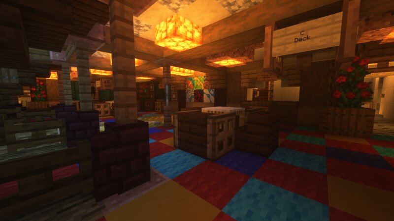 R.M.S. Pazifia (Java & Bedrock) Minecraft Map