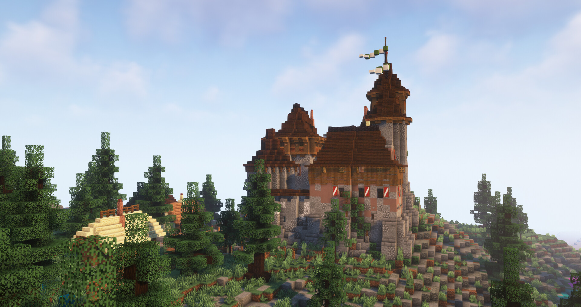 Castle Hoch Hotegen Minecraft Map