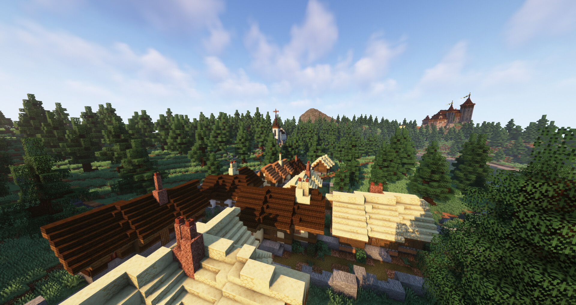 Castle Hoch Hotegen Minecraft Map