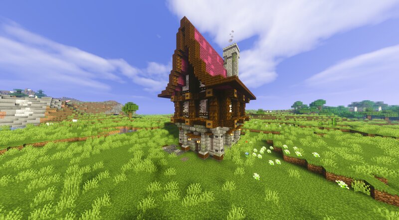 Medieval House #3 | Crimson Knights Minecraft Map