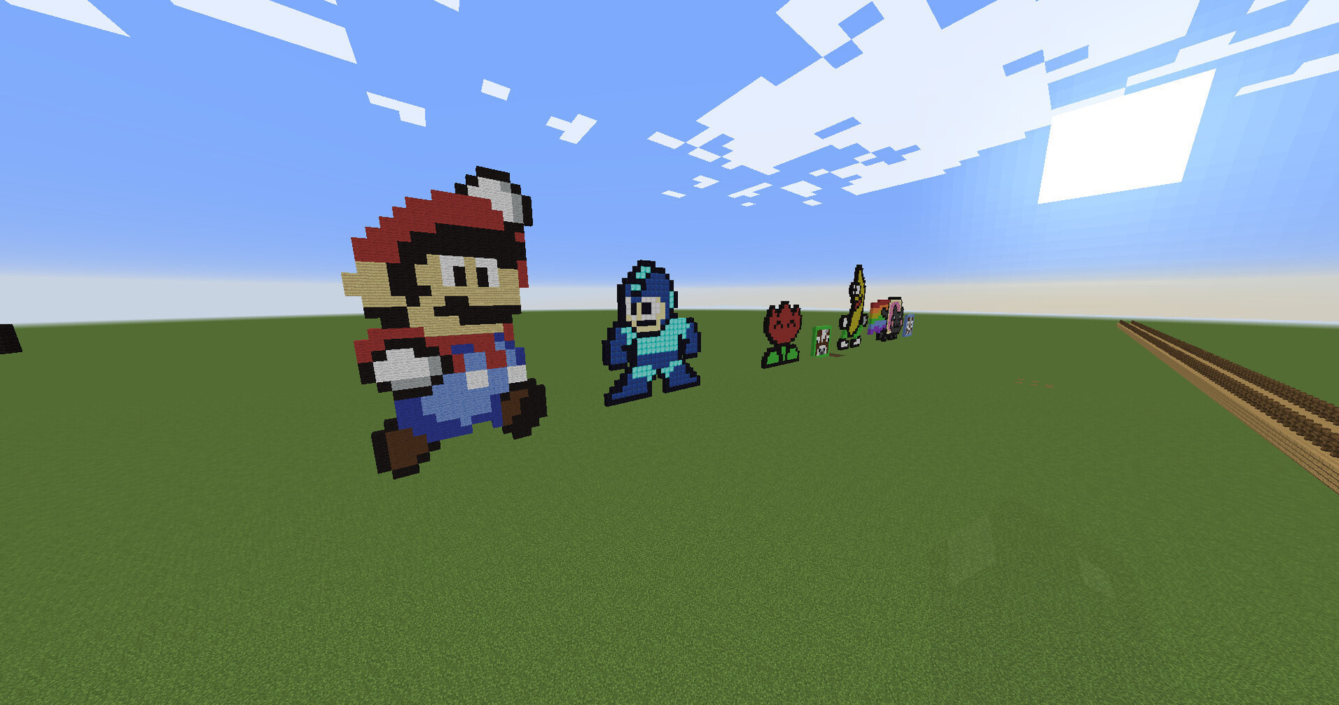 STG4's Pixel Art! Minecraft Map