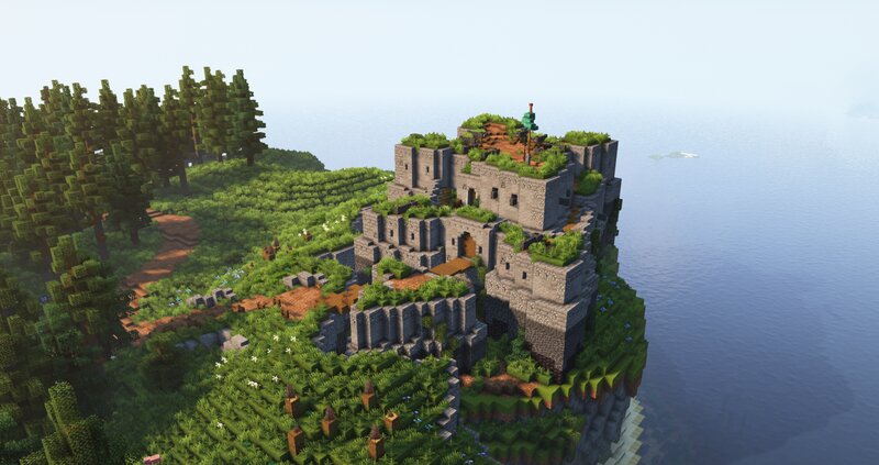 Union Stone Fortress / Star fort Minecraft Map