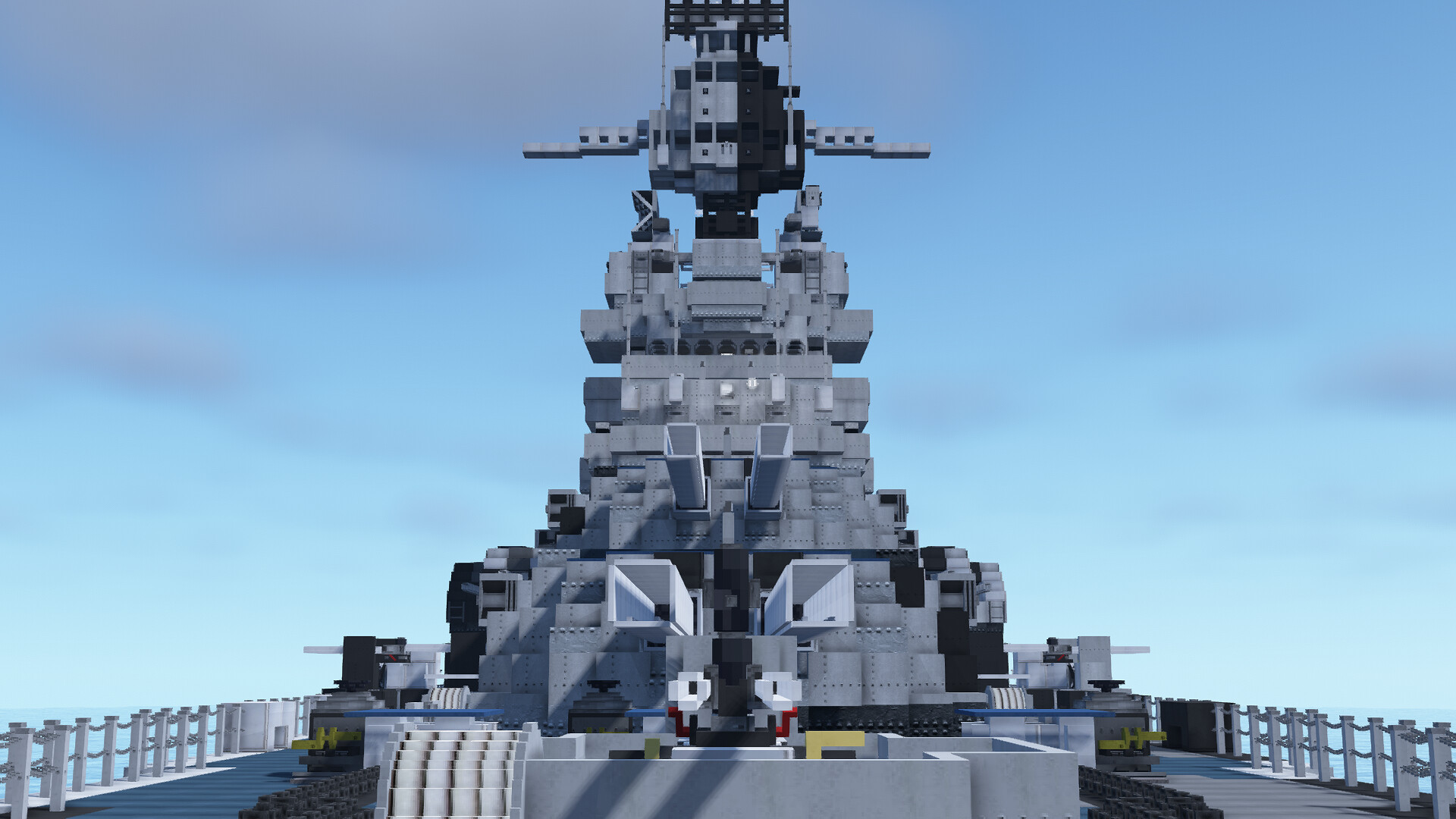 USS Maryland BB-46 Colorado-Class Battleship Minecraft Map