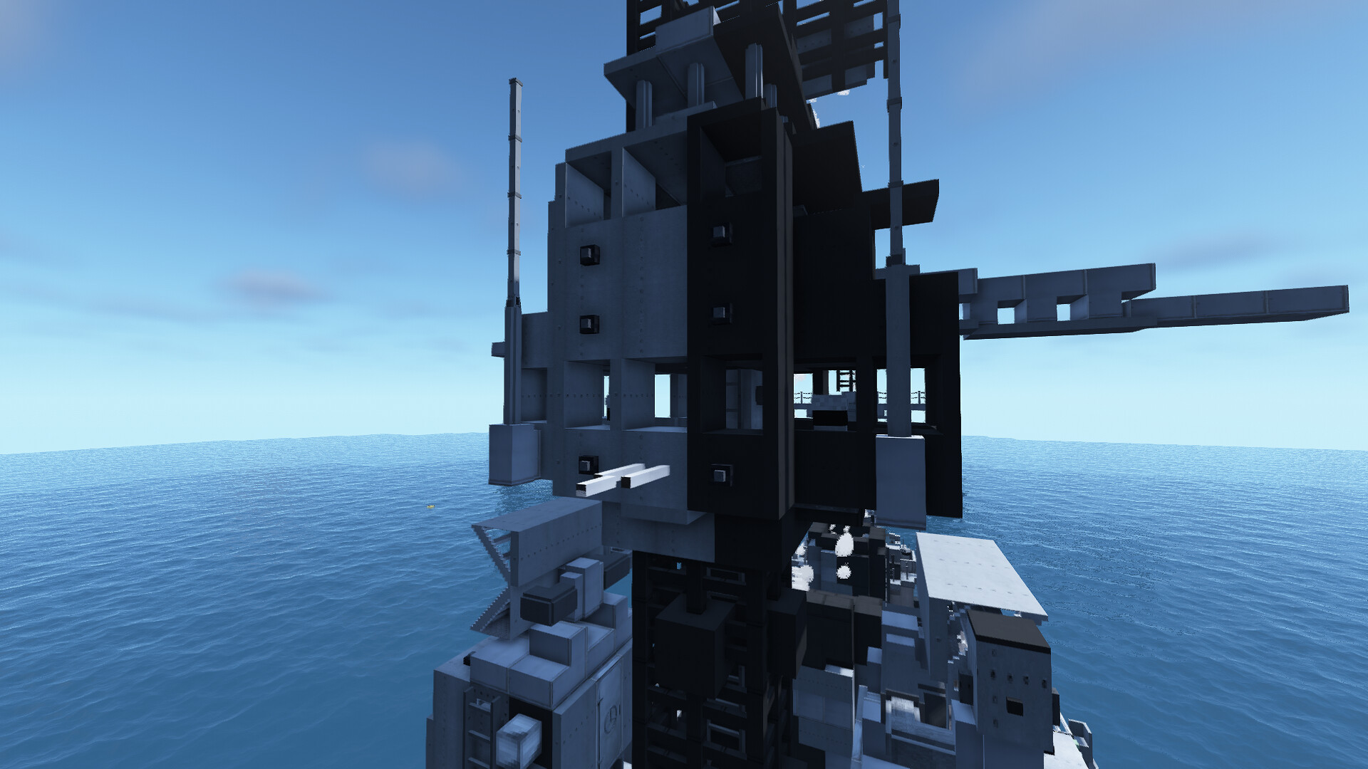 USS Maryland BB-46 Colorado-Class Battleship Minecraft Map