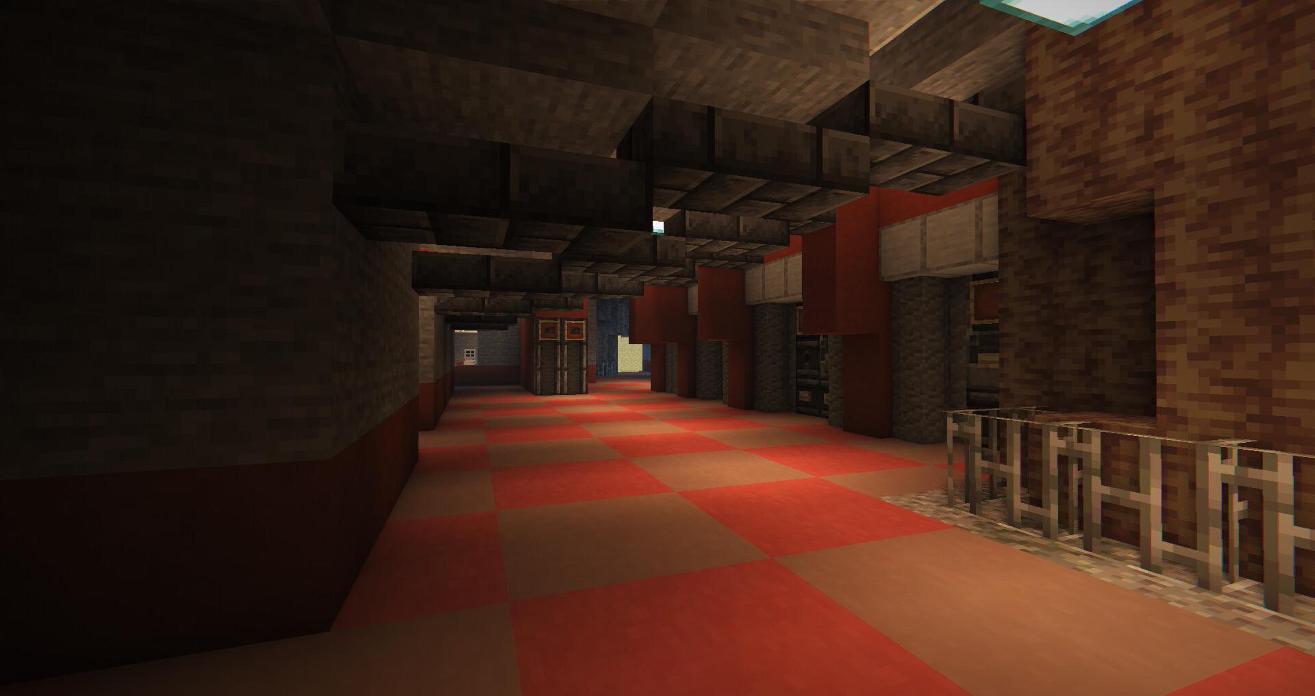 ctf_2fort in Minecraft - Team Fortress 2 Minecraft Map