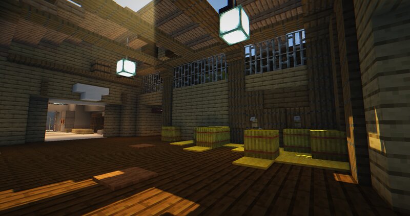 ctf_2fort in Minecraft - Team Fortress 2 Minecraft Map