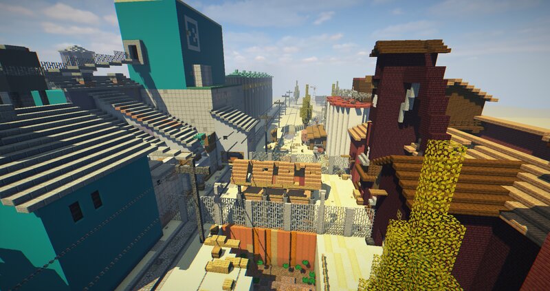 ctf_2fort in Minecraft - Team Fortress 2 Minecraft Map