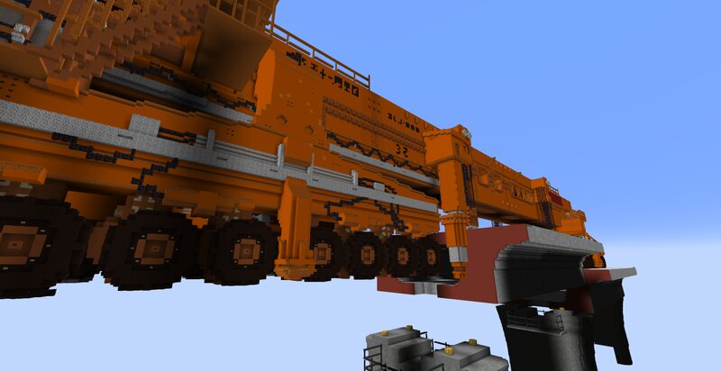 SLJ900/32 bridge laying machine + download Minecraft Map