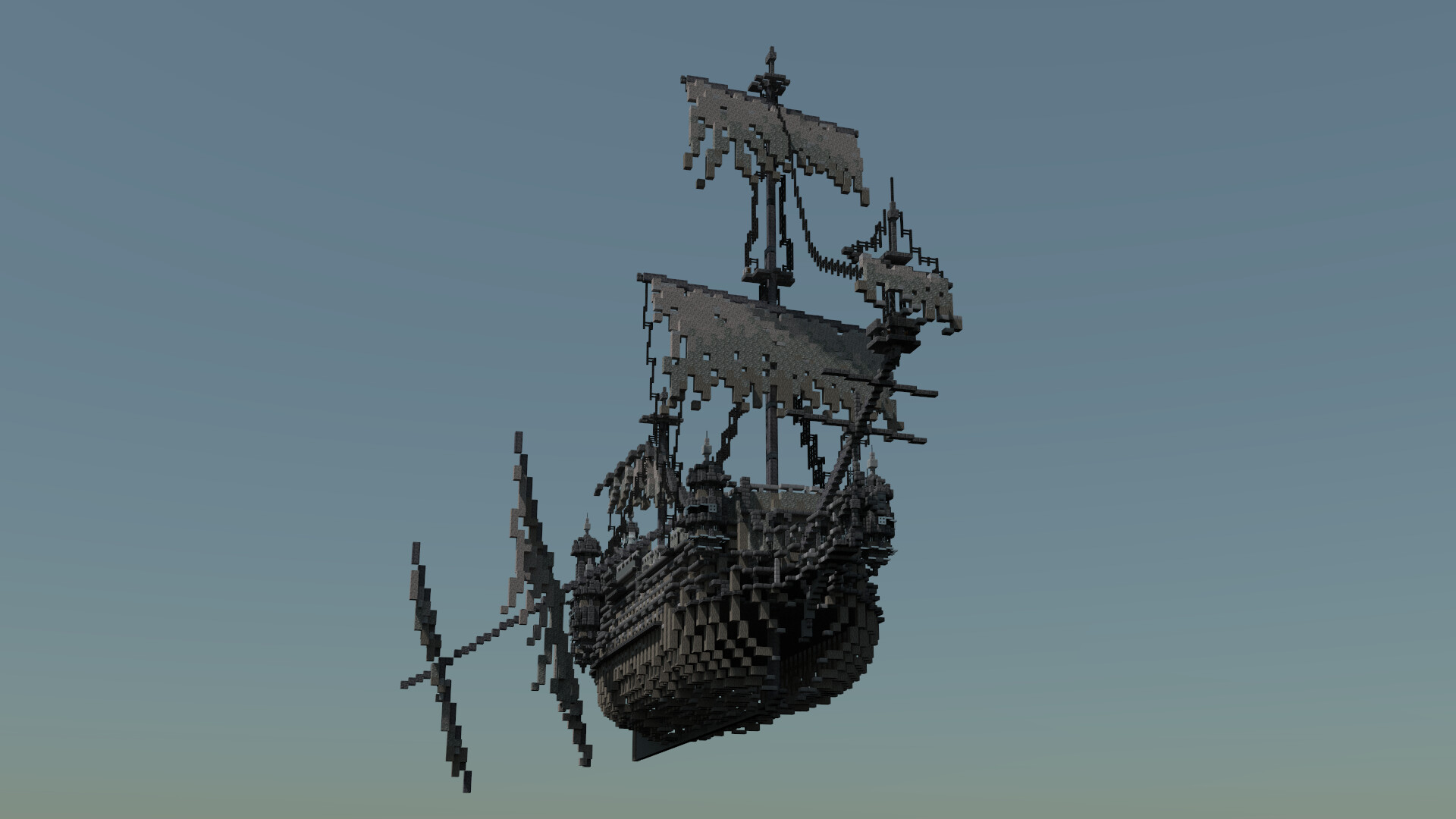 The Silent Mary Cursed - Pirates of the Caribbean Minecraft Map