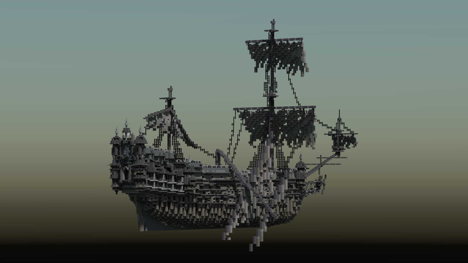 The Silent Mary Cursed - Pirates of the Caribbean Minecraft Map