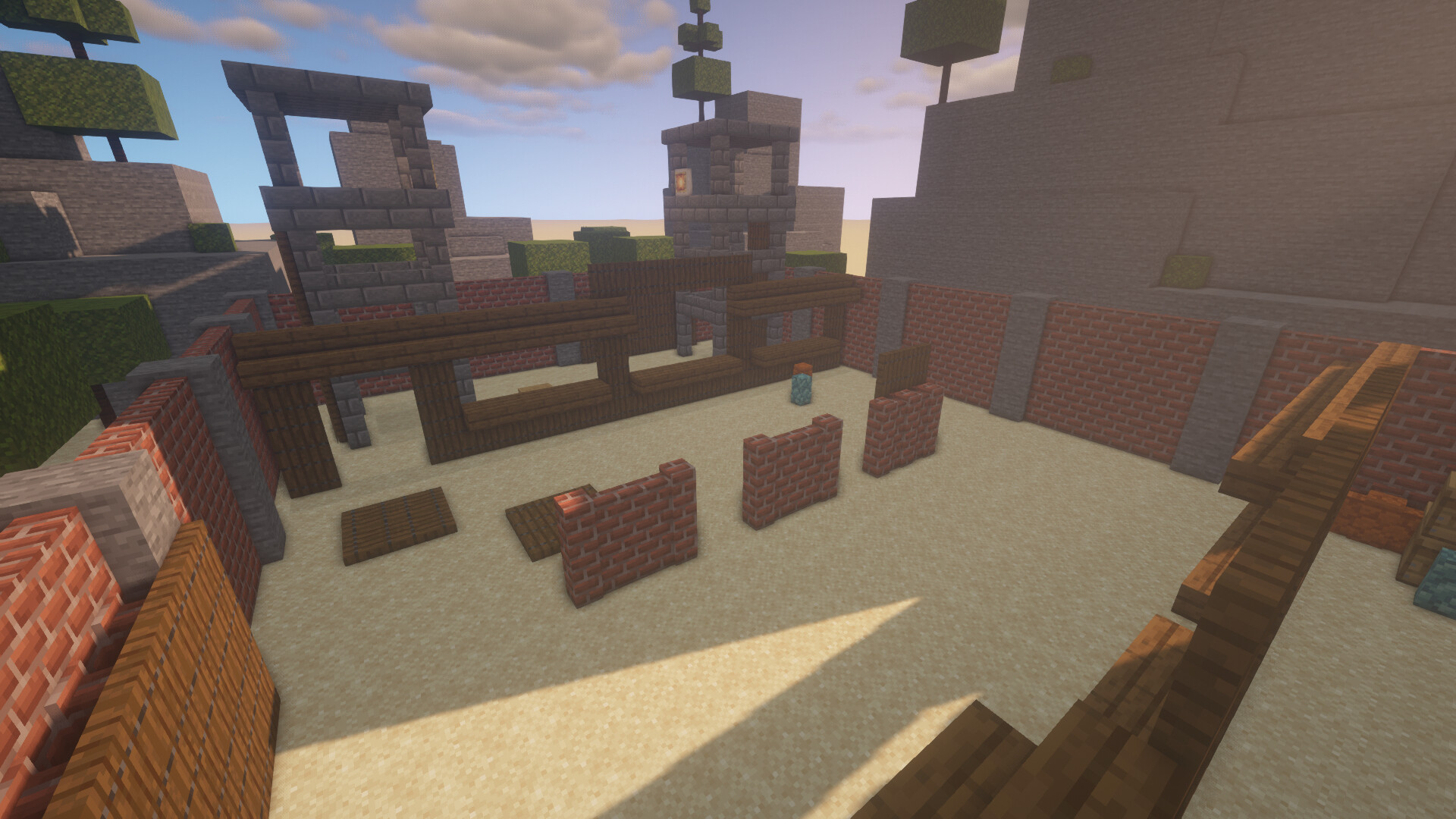 Pixel Gun 3D - Shooting Range Minecraft Map