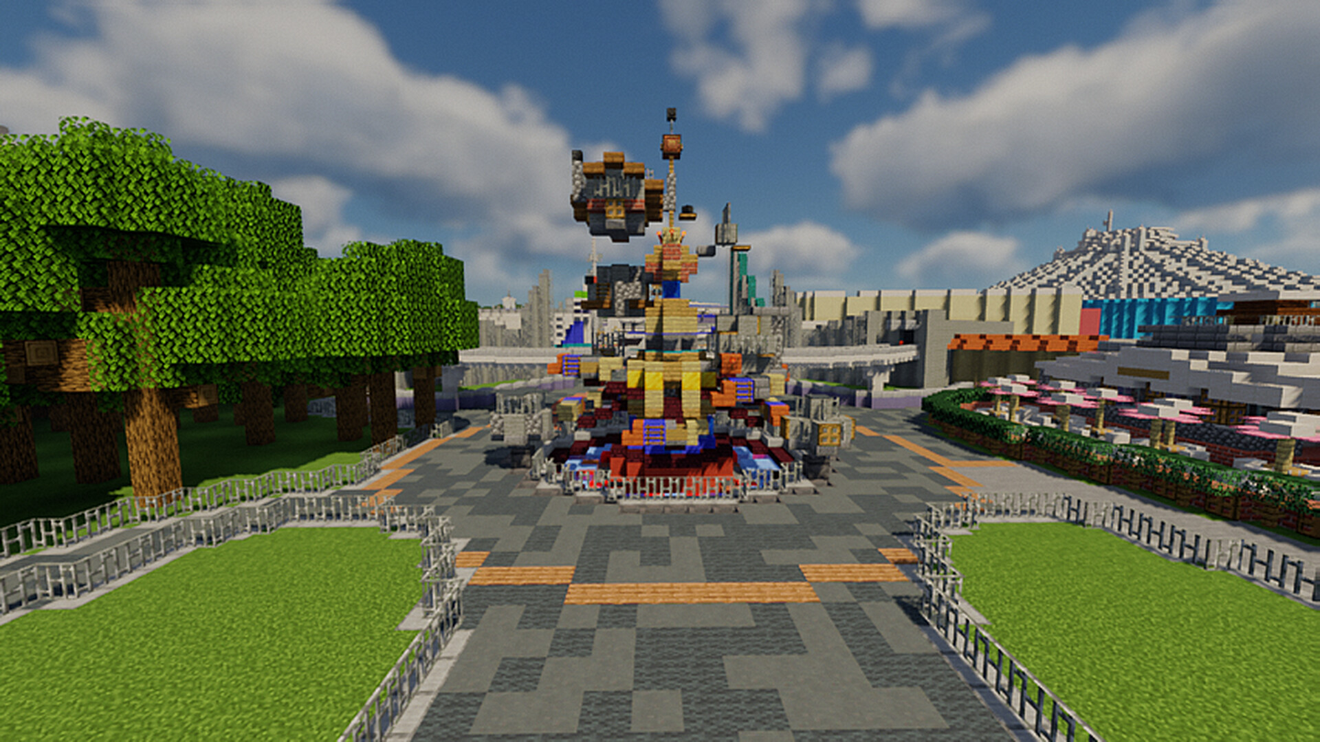 Disneyland Resort Minecraft Minecraft Map