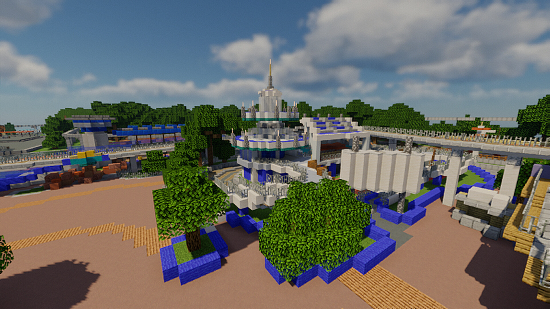 Disneyland Resort Minecraft Minecraft Map