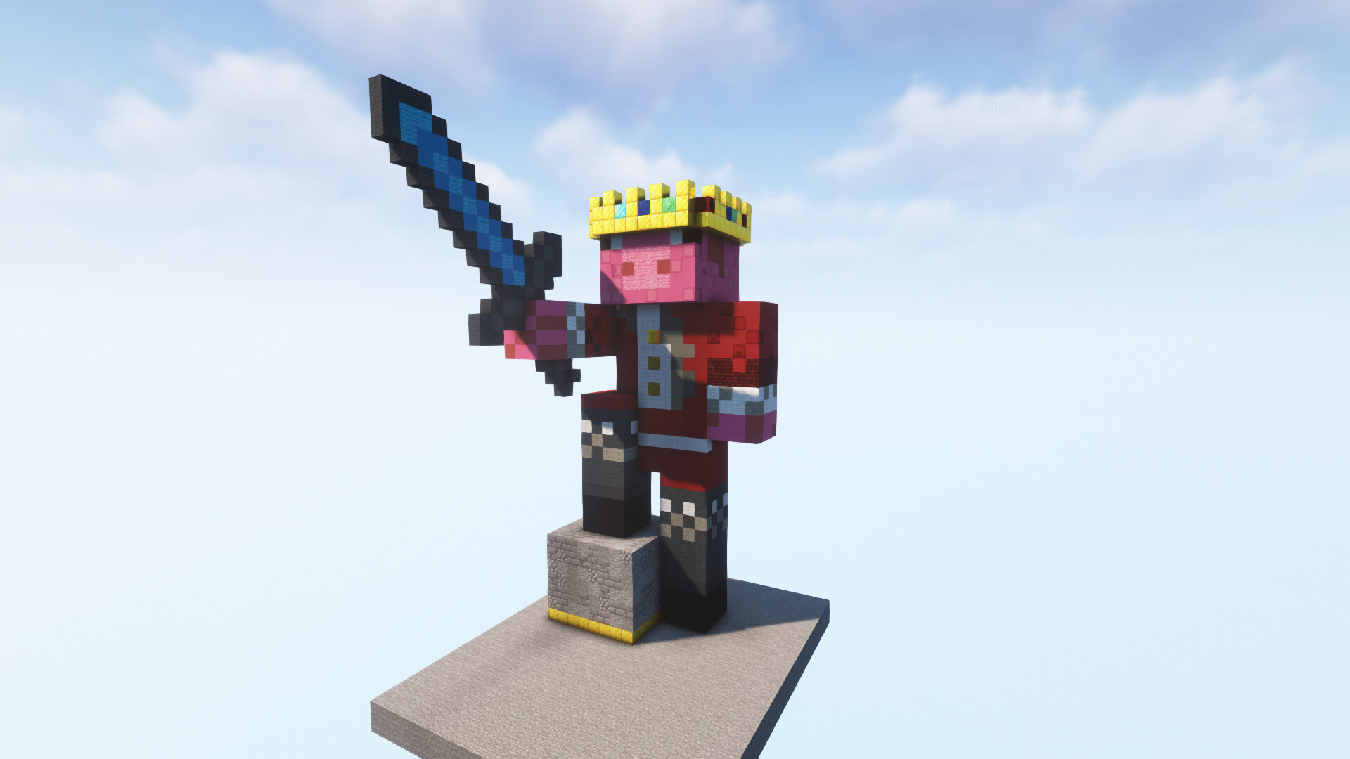 Techno Memorial (R.I.P Technoblade) (Schematic) Minecraft Map