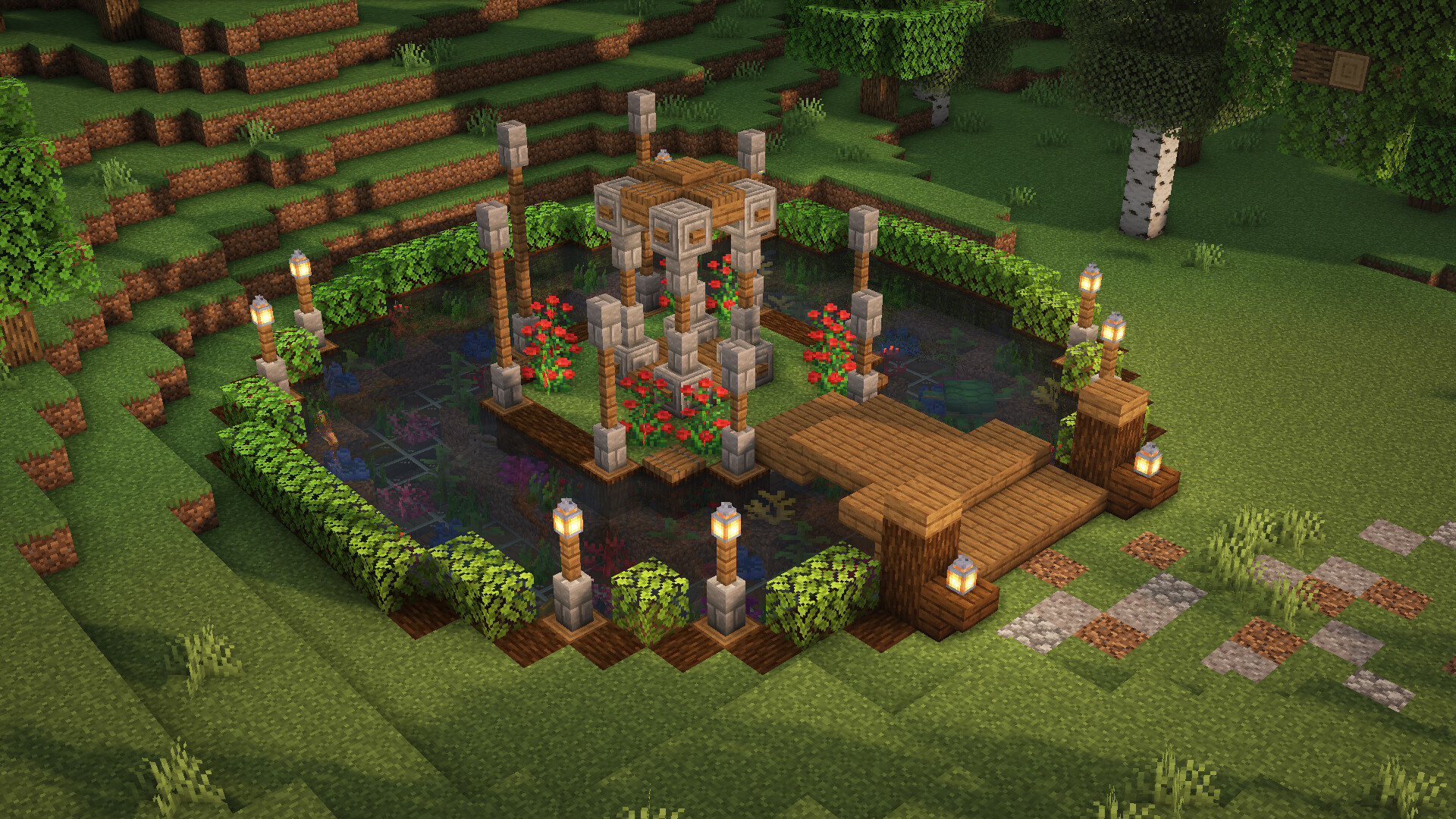 Fishpond base (Download in description) Minecraft Map
