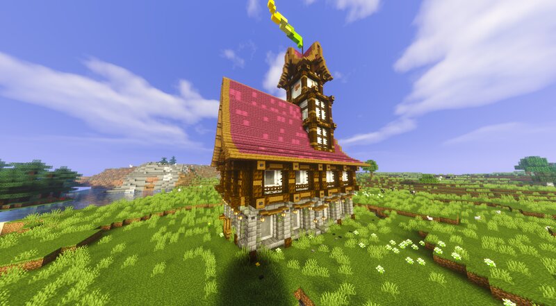 Medieval House #6 | Crimson Knights Minecraft Map