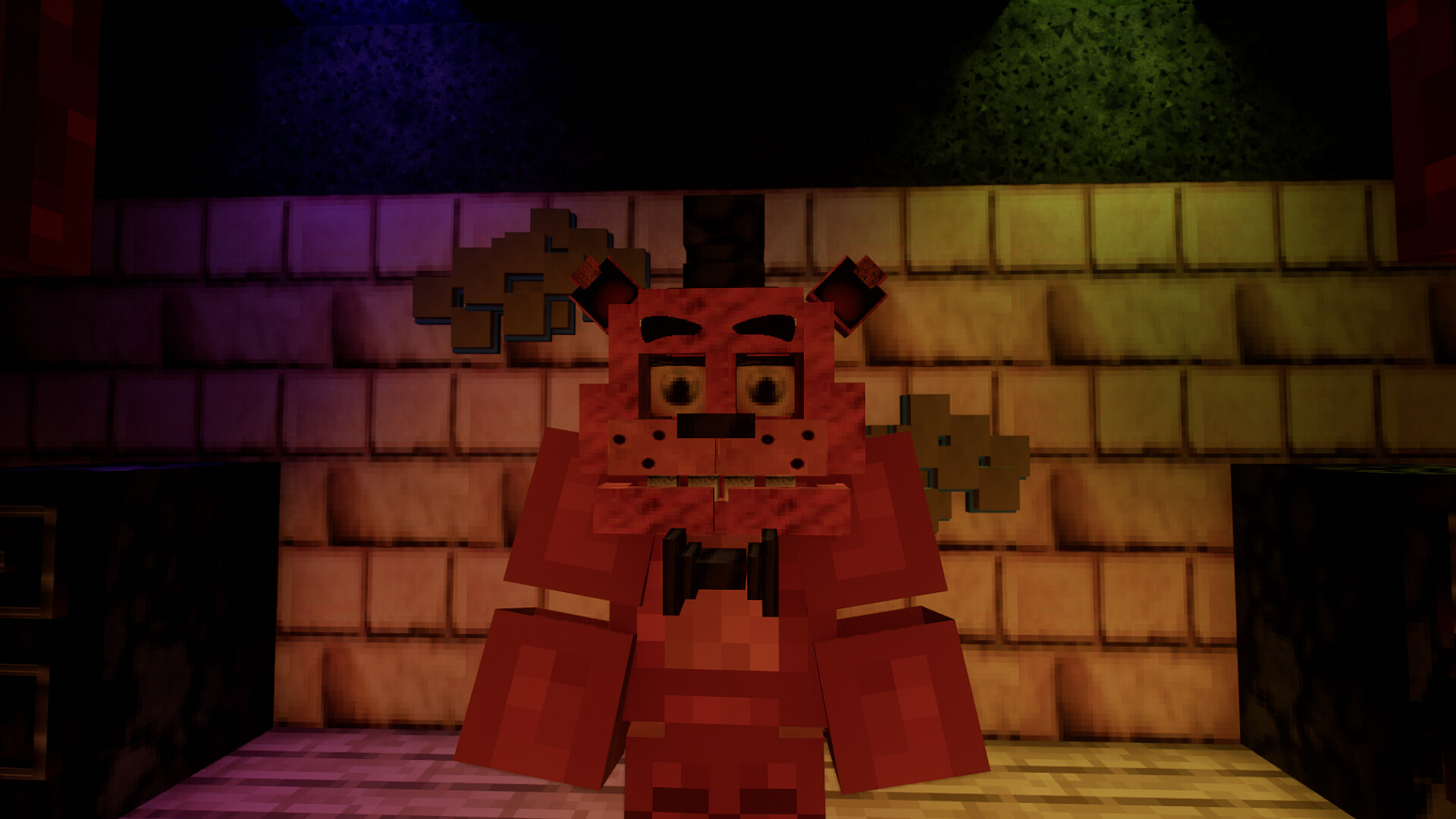 Fnaf Untangled - Ray Tracing Java Edition Minecraft Map