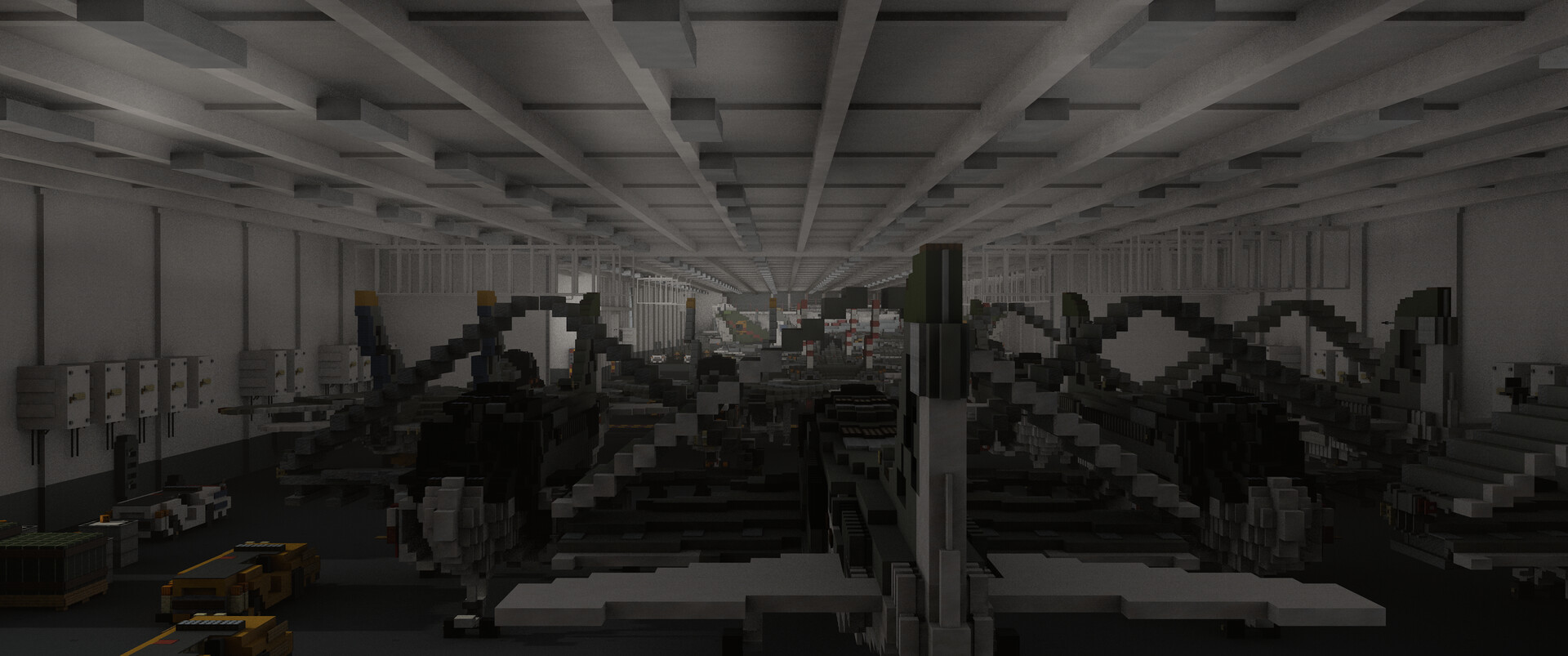 USS Ranger CV-61 (4:1 scale) Minecraft Map