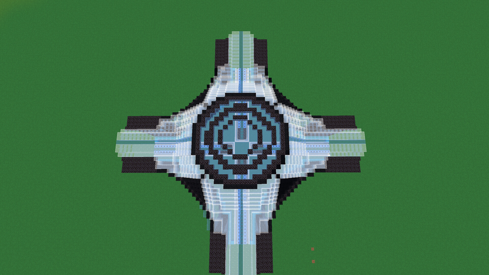 NetherHub Tunnel System -Schematic- Minecraft Map