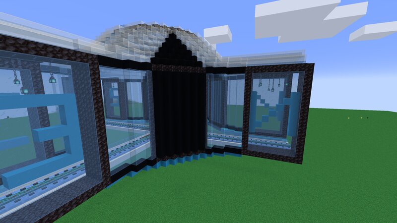 NetherHub Tunnel System -Schematic- Minecraft Map