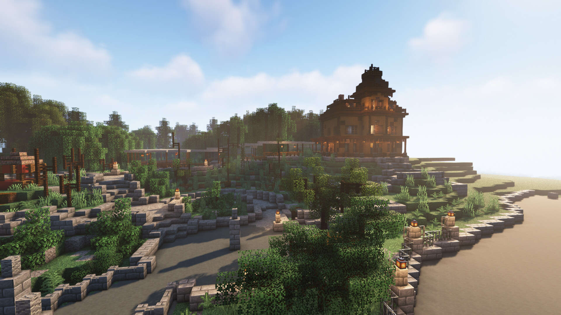 Phantom manor realistic version on Minecraft Minecraft Map