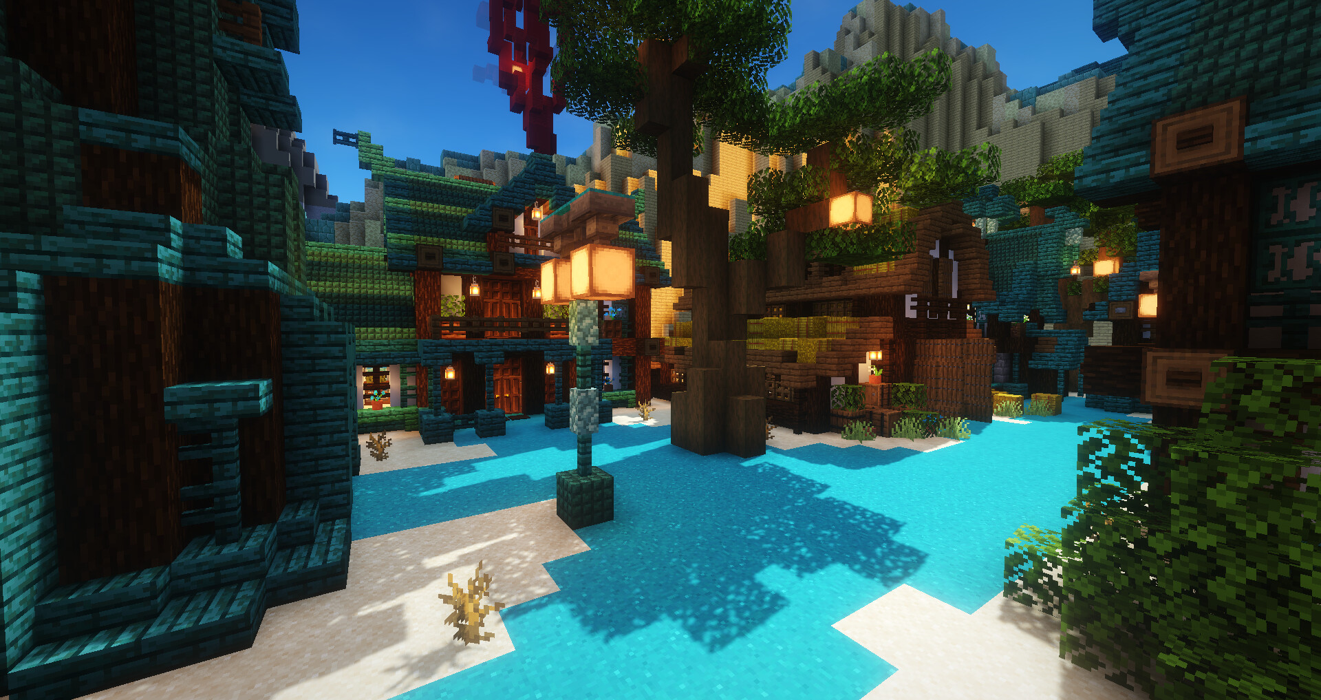 [SpawnXPvP] Mystery Ocean 🌊 [400x400] ⭐ [Maps/Schematic] ⭐ [1.16x ...