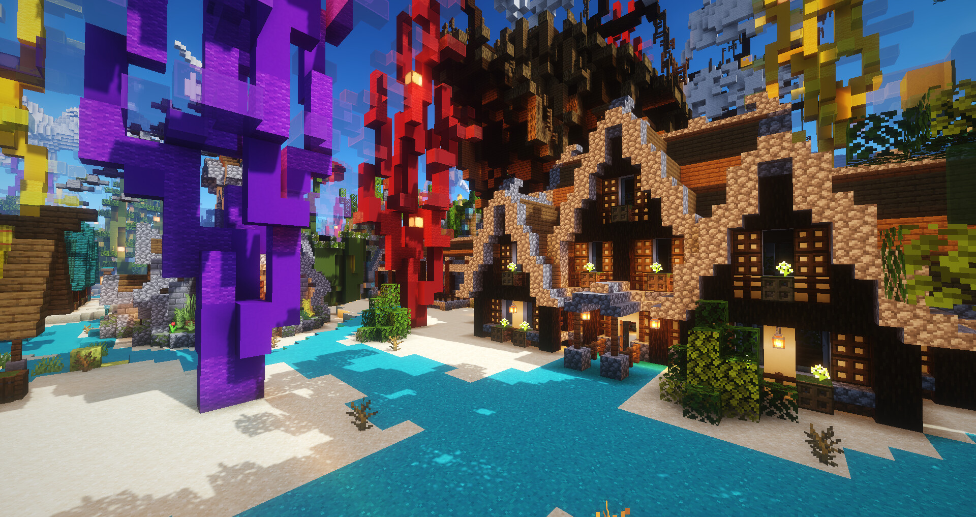 [SpawnXPvP] Mystery Ocean 🌊 [400x400] ⭐ [Maps/Schematic] ⭐ [1.16x ...