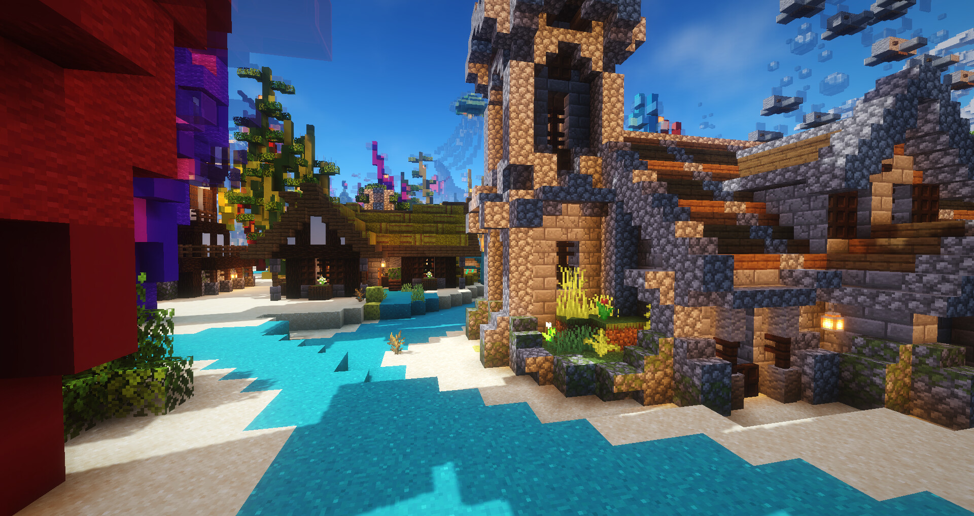 [SpawnXPvP] Mystery Ocean 🌊 [400x400] ⭐ [Maps/Schematic] ⭐ [1.16x ...