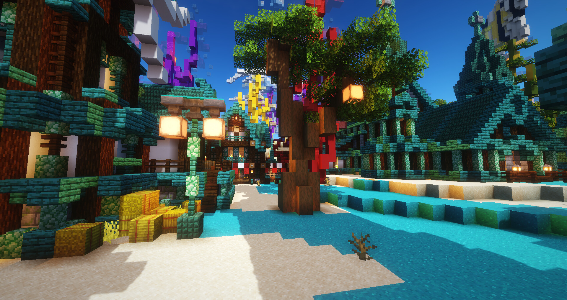 [SpawnXPvP] Mystery Ocean 🌊 [400x400] ⭐ [Maps/Schematic] ⭐ [1.16x ...