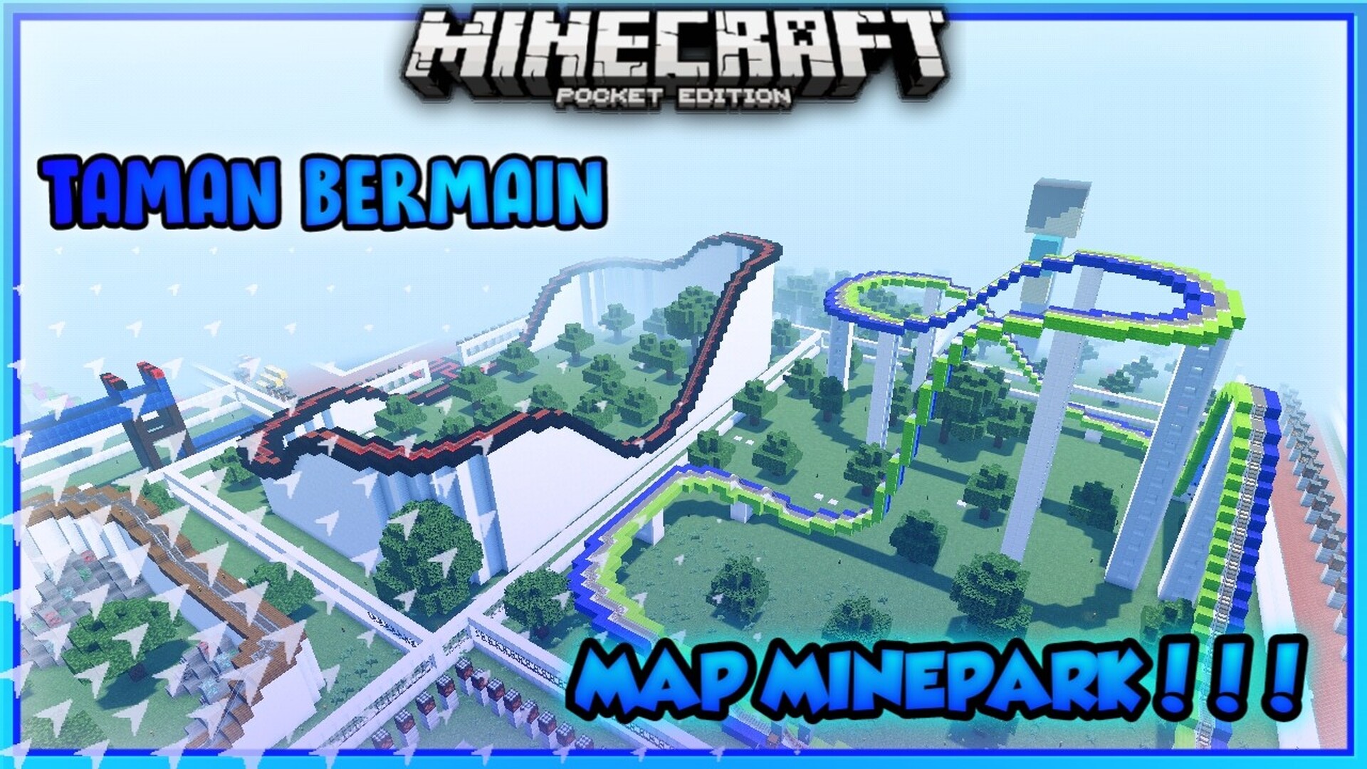 TAMAN BERMAIN MINECRAFT PE Minecraft Map
