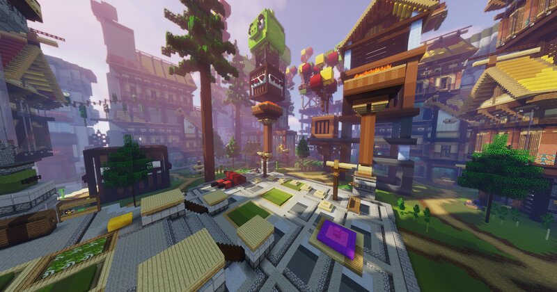 Angry Birds Hub Minecraft Map