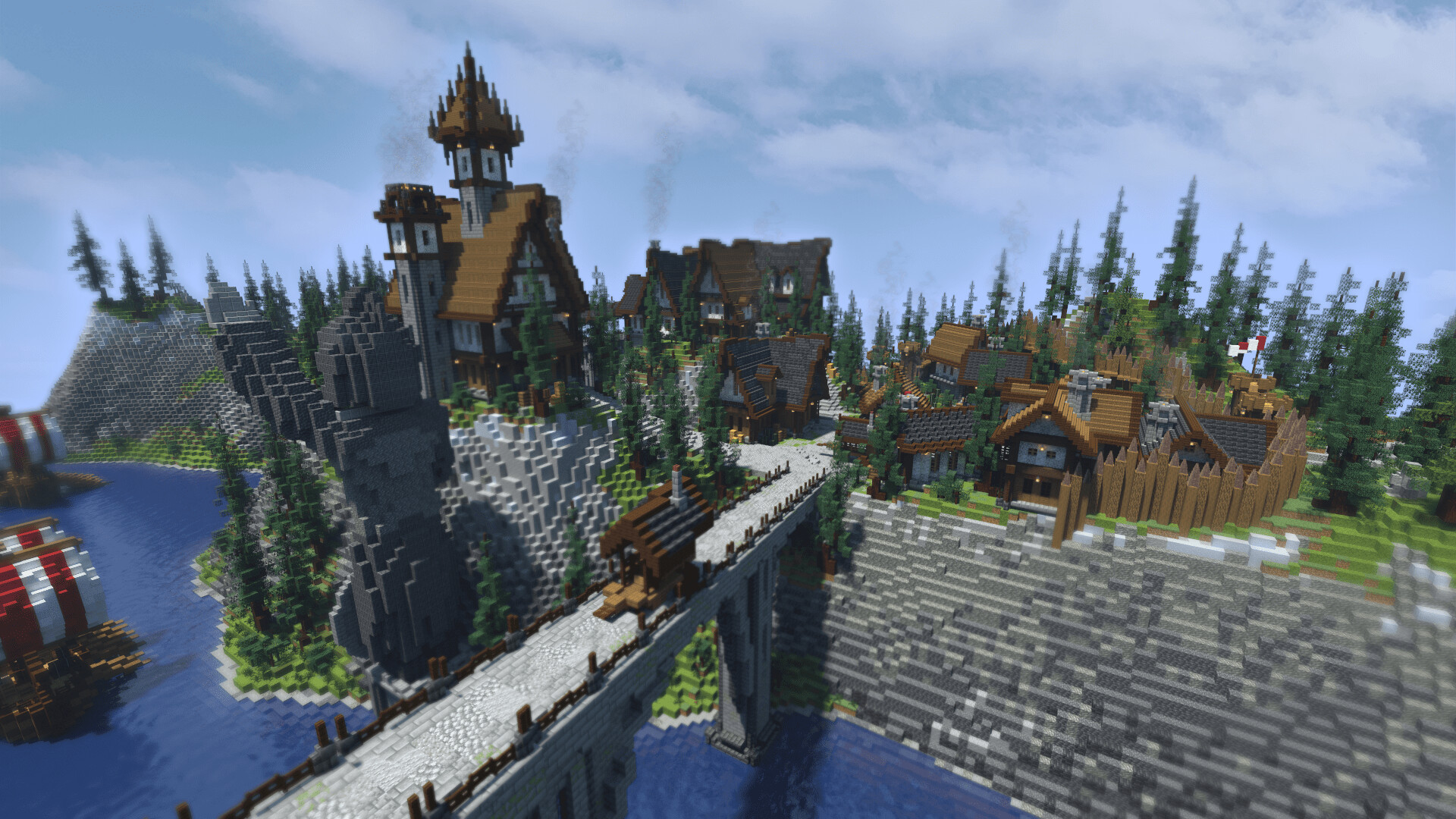 Viking City Minecraft Map
