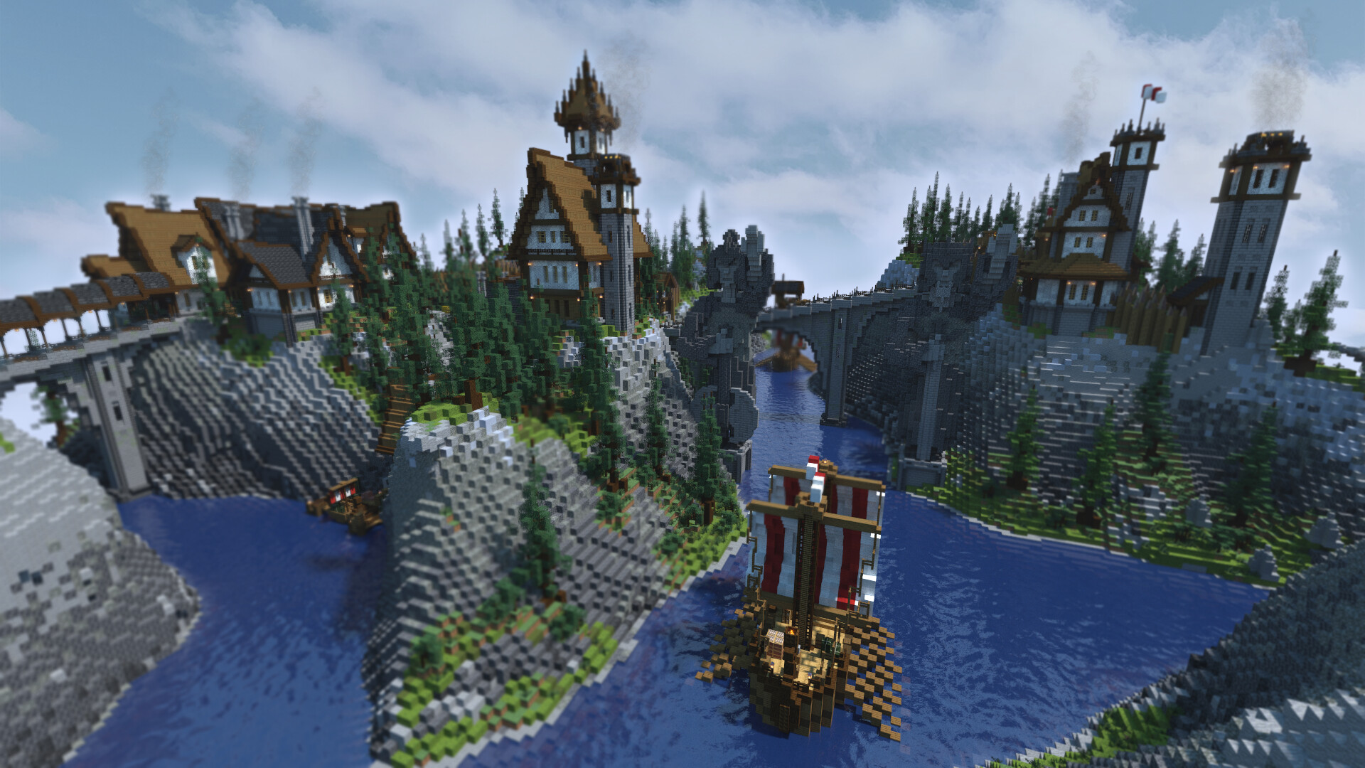 Viking City Minecraft Map