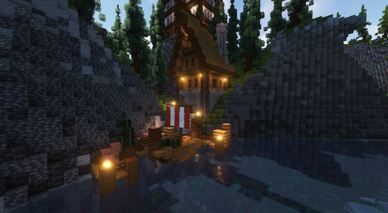 Viking City Minecraft Map