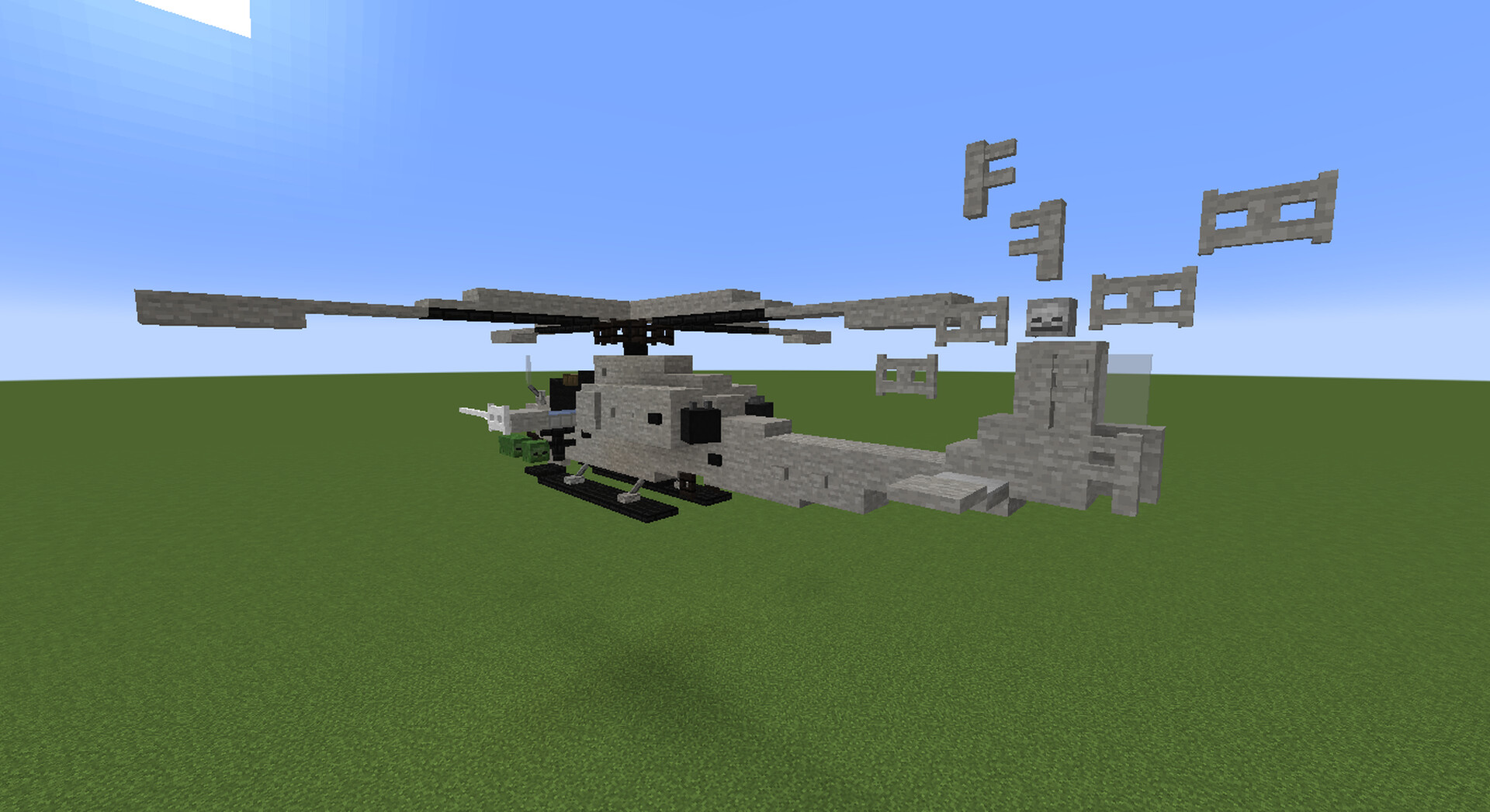 Bell AH-1Z Viper 1.5:1 Minecraft Map