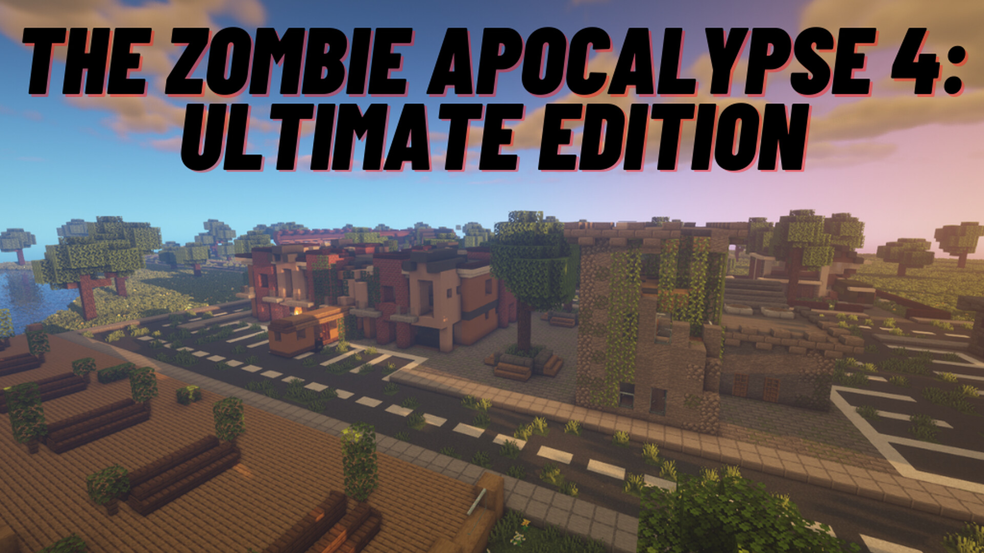 [1.16.5] The Zombie Apocalypse 4: Ultimate Edition Minecraft Map