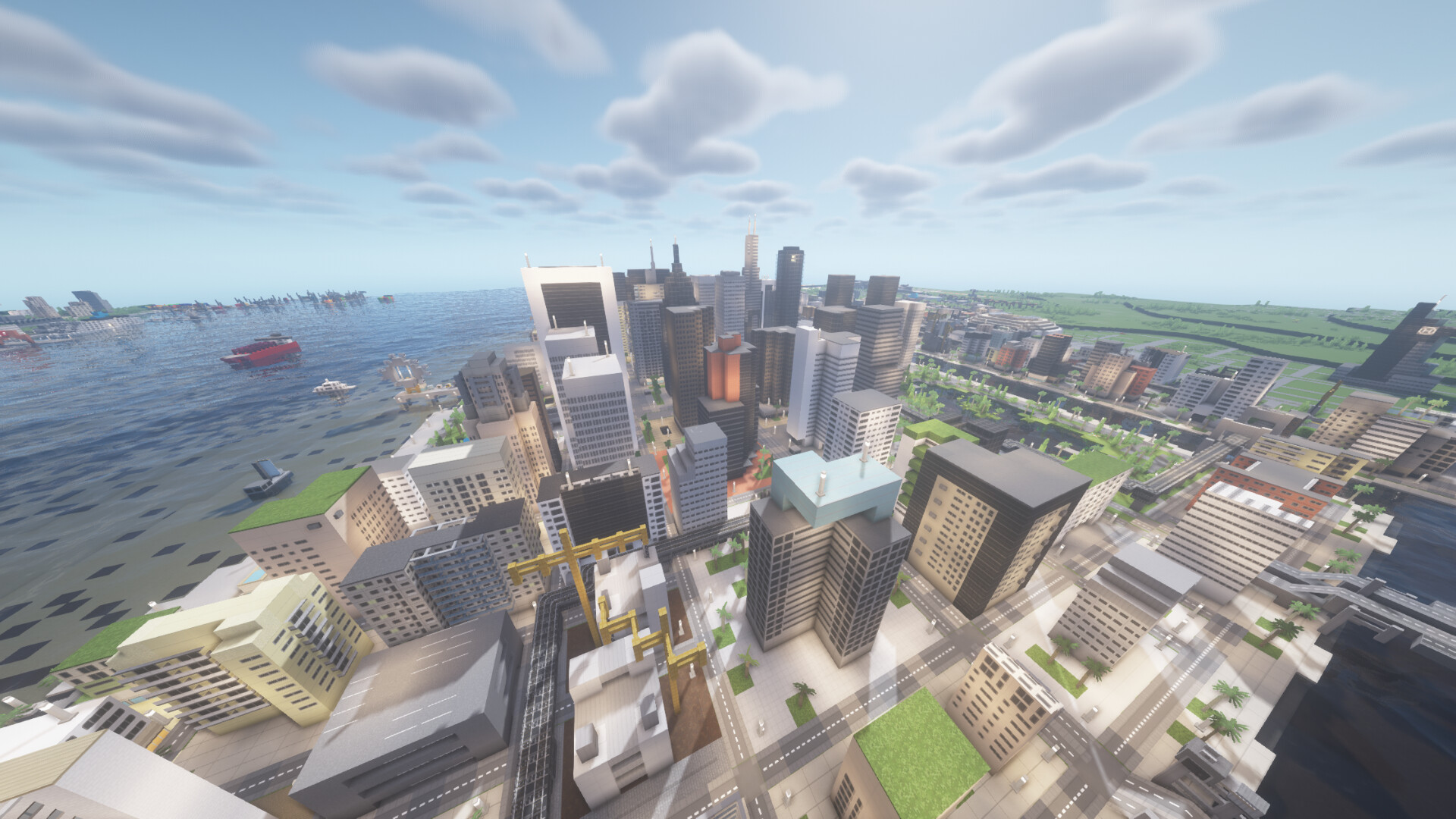 City of goldlika (Minecraft mini city) WIP Minecraft Map