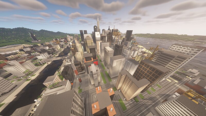 City of goldlika (Minecraft mini city) WIP Minecraft Map