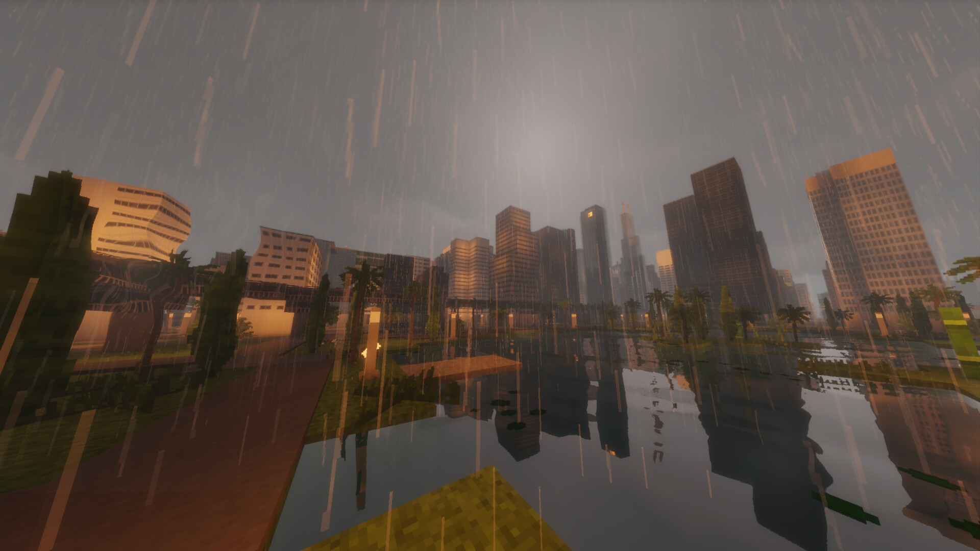 City of goldlika (Minecraft mini city) WIP Minecraft Map