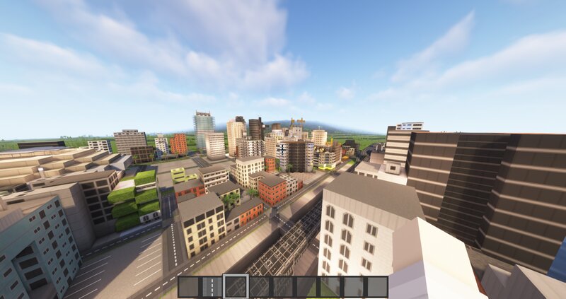 City of goldlika (Minecraft mini city) WIP Minecraft Map
