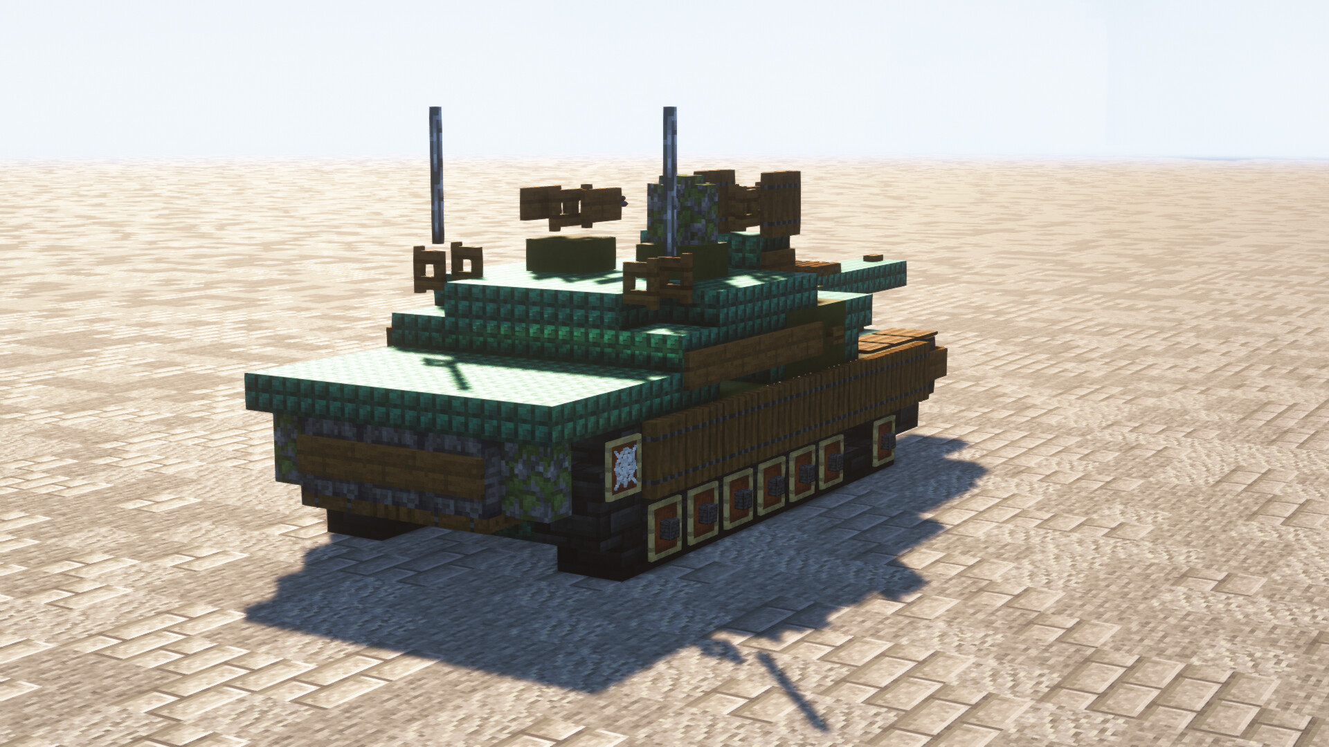 M1A2 SEPv3 Abrams Minecraft Map