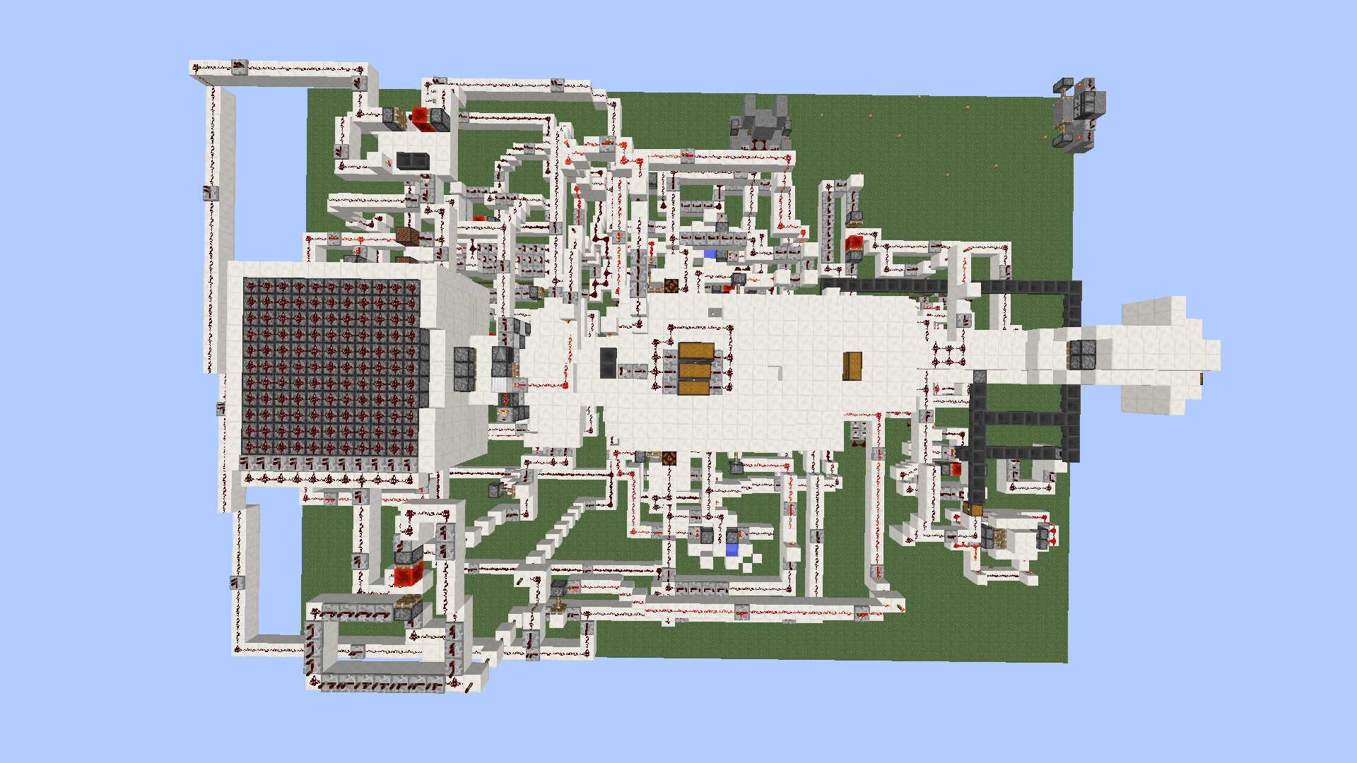 Big Redstone Systeme Minecraft Map