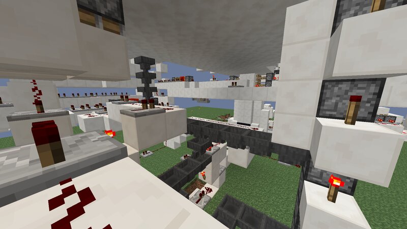 Big Redstone Systeme Minecraft Map