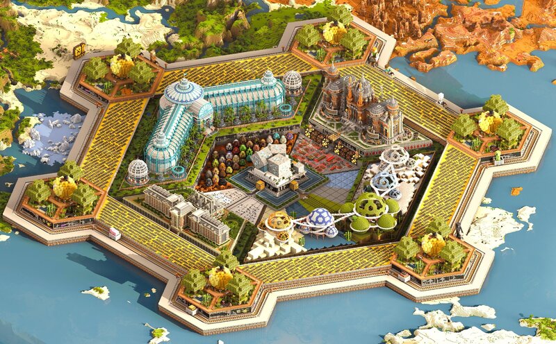 10 Years of Minecraft Minecraft Map