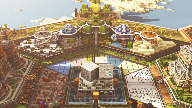 10 Years of Minecraft Minecraft Map